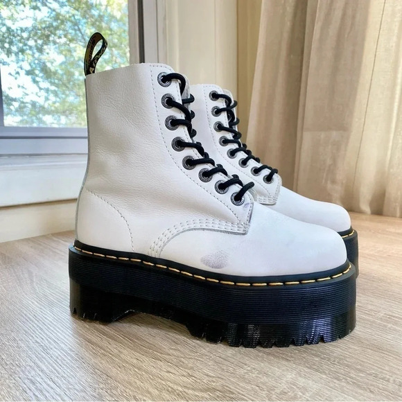 Dr. Martens | Shoes | New Dr Marten 46 Pascal Max Leather Platform ...